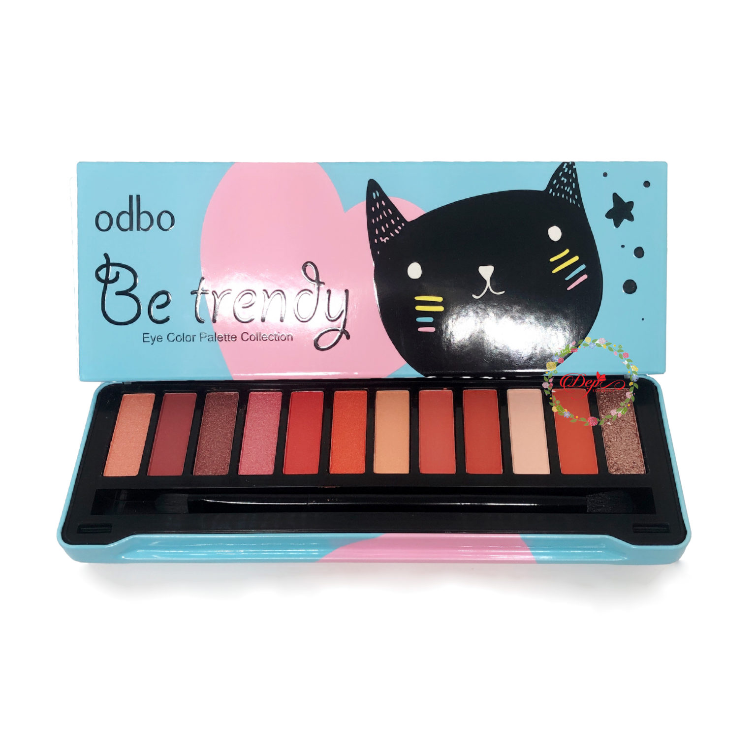 Phấn Mắt Odbo Be Trendy Eye Color Palette Collection Chuỗi cửa hàng mỹ ...