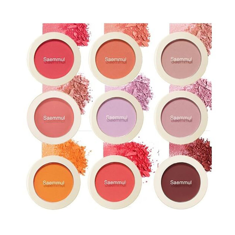 Phấn Má Hồng Siêu Mịn The Saem Saemmul Single Blusher