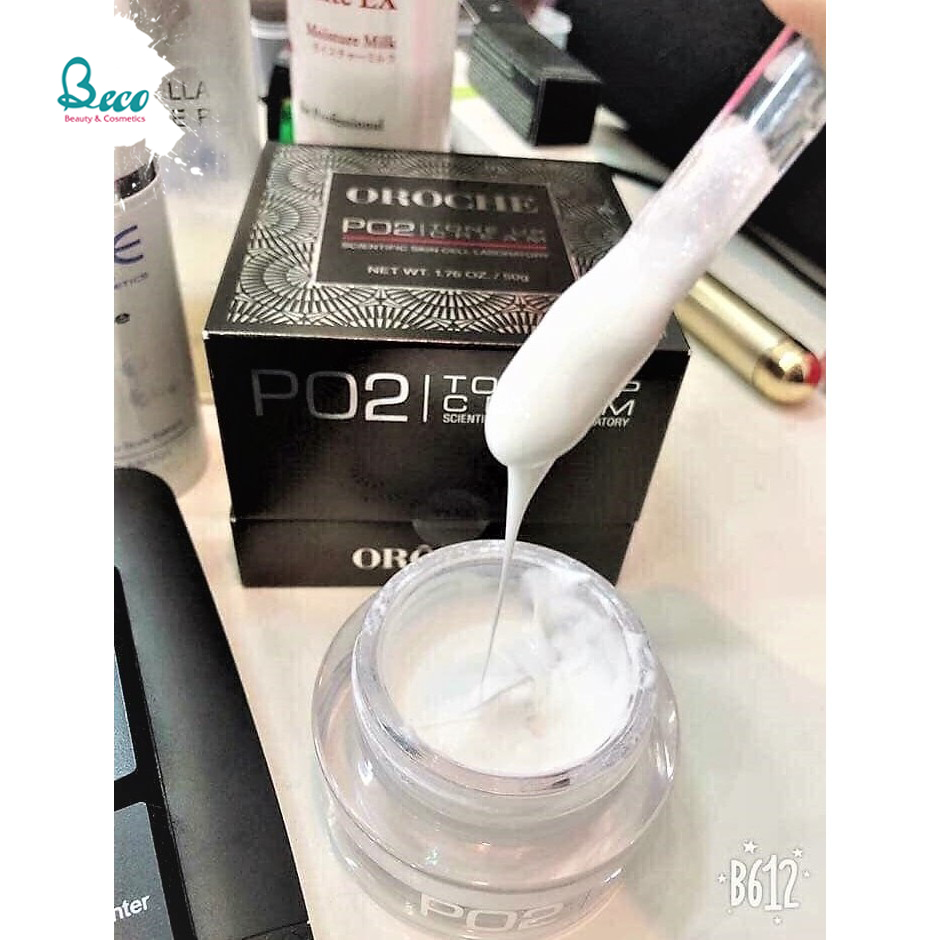 Kem Kích Trắng Váng Sữa Oroche Po2 Tone Up Cream