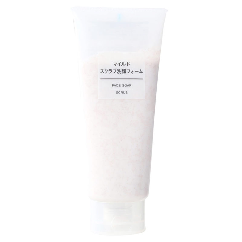 Tẩy Tế Bào Chết Muji Face Soap Scrub Có Hạt Nhật Bản