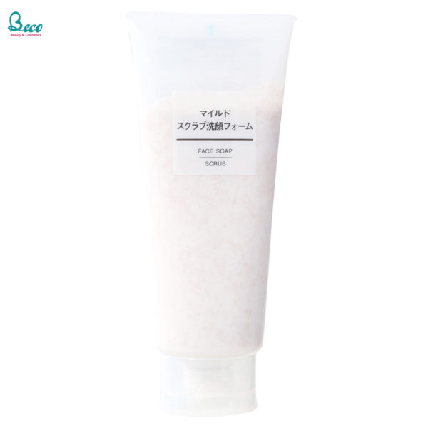 Tẩy Tế Bào Chết Muji Face Soap Scrub Có Hạt Nhật Bản