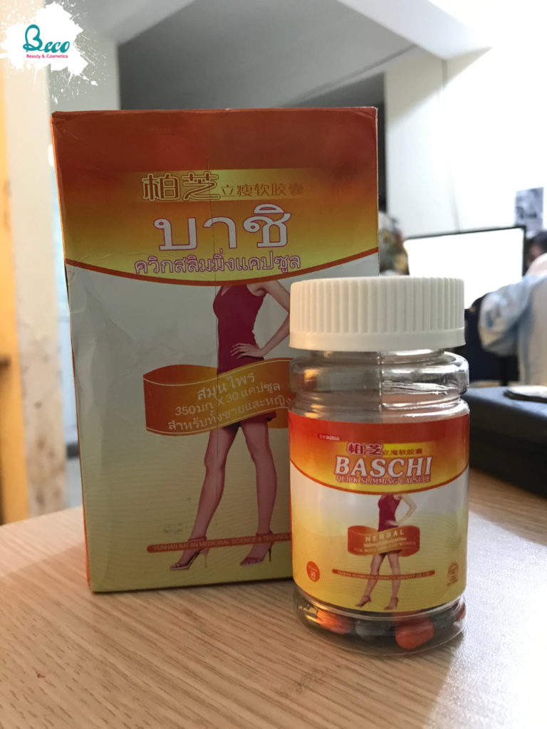 Thuốc Giảm Cân Baschi Thái Lan Mẫu Mới Dạng Lọ