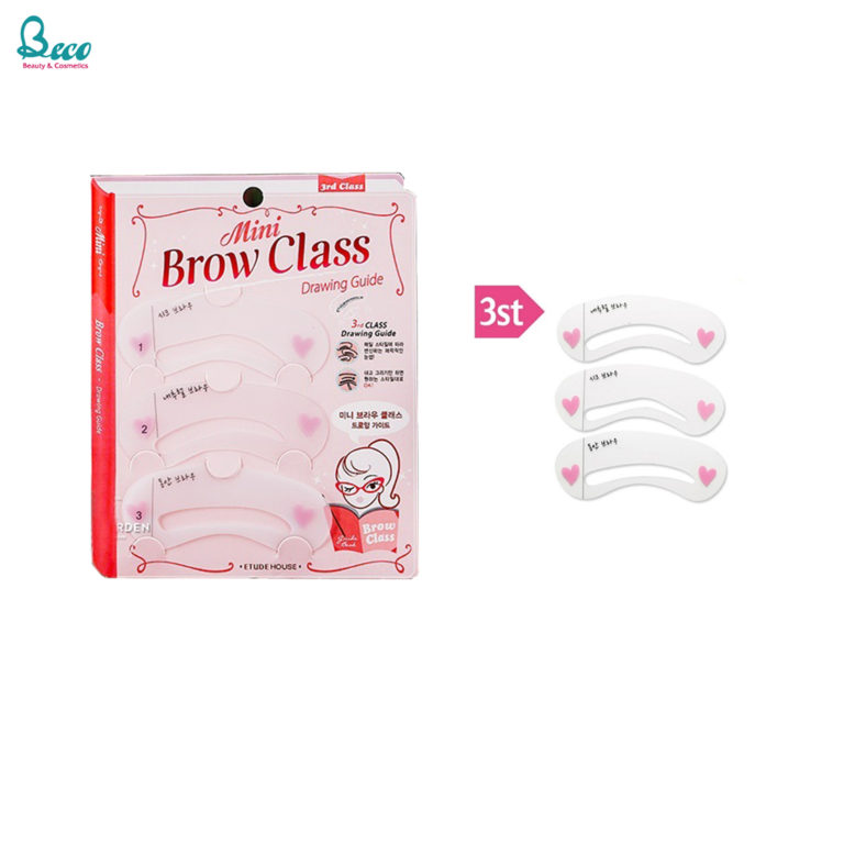 Khuôn Kẻ Lông Mày Mini Brow Class Drawing Guide Etude House