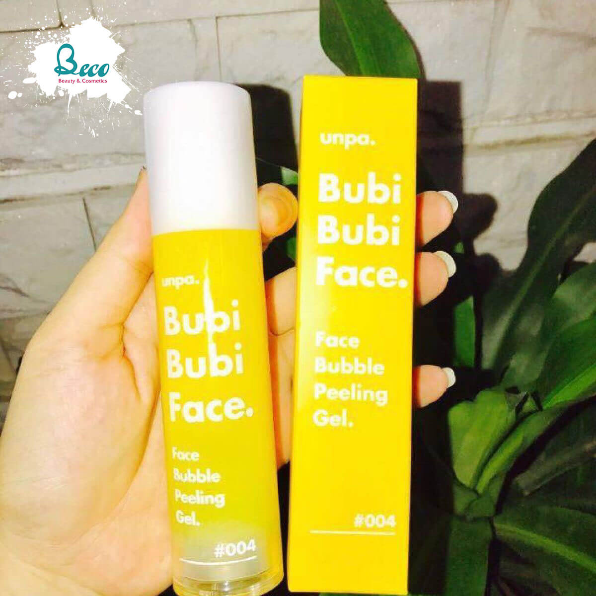 Tẩy da chết Unpa Bubi Bubi Face Peeling Gel - Beco.vn - Beauty & Cosmetics