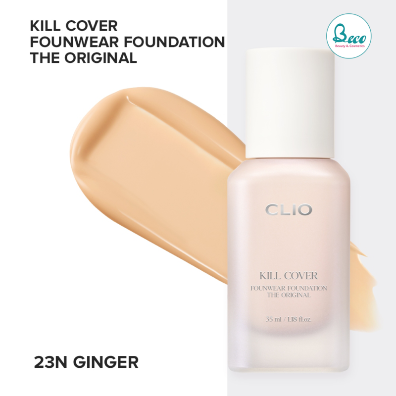 Kem nền Clio Kill Cover Founwear Foundation The Original 35ml Chuỗi cửa ...
